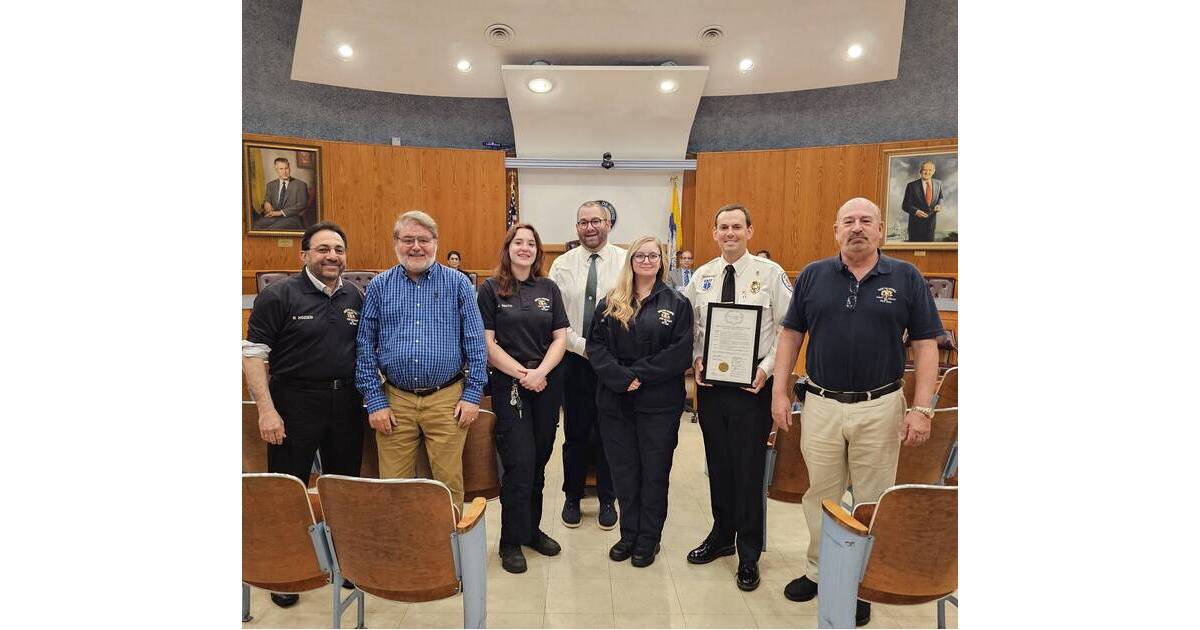 Wayne Town Council Honors the All-Volunteer Wayne Memorial First Aid ...