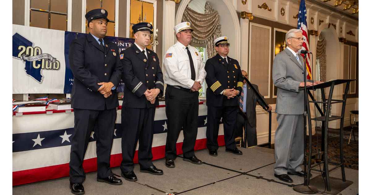 First Responder Heroes Honored at The Passaic County 200 Club Valor ...