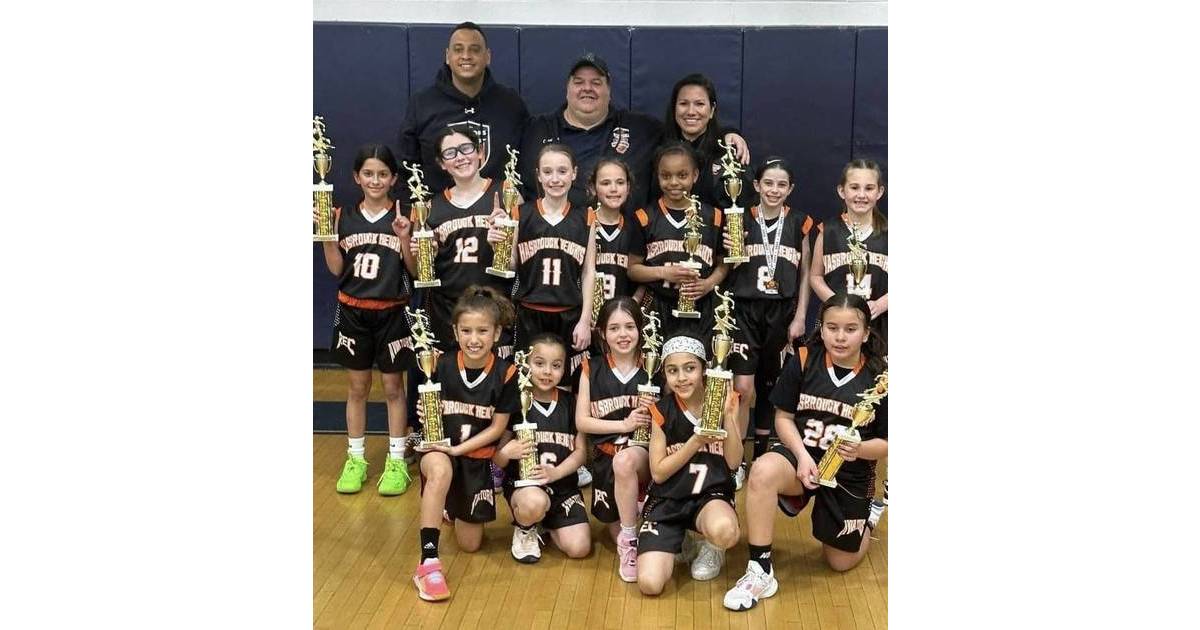 Hasbrouck Heights 4th Grade Girls Travel Basketball Team wins 2024 NWBP ...