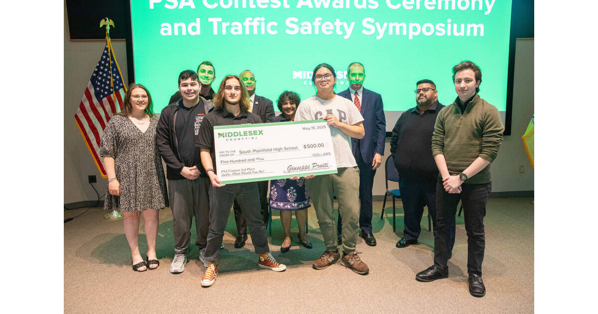 Middlesex County Announces Winners of the 2025 “Don’t Drive Dangerously ...