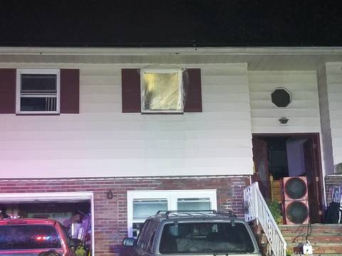 Union Firefighters Battle Second Floor Fire in House at Stanley Terrace ...