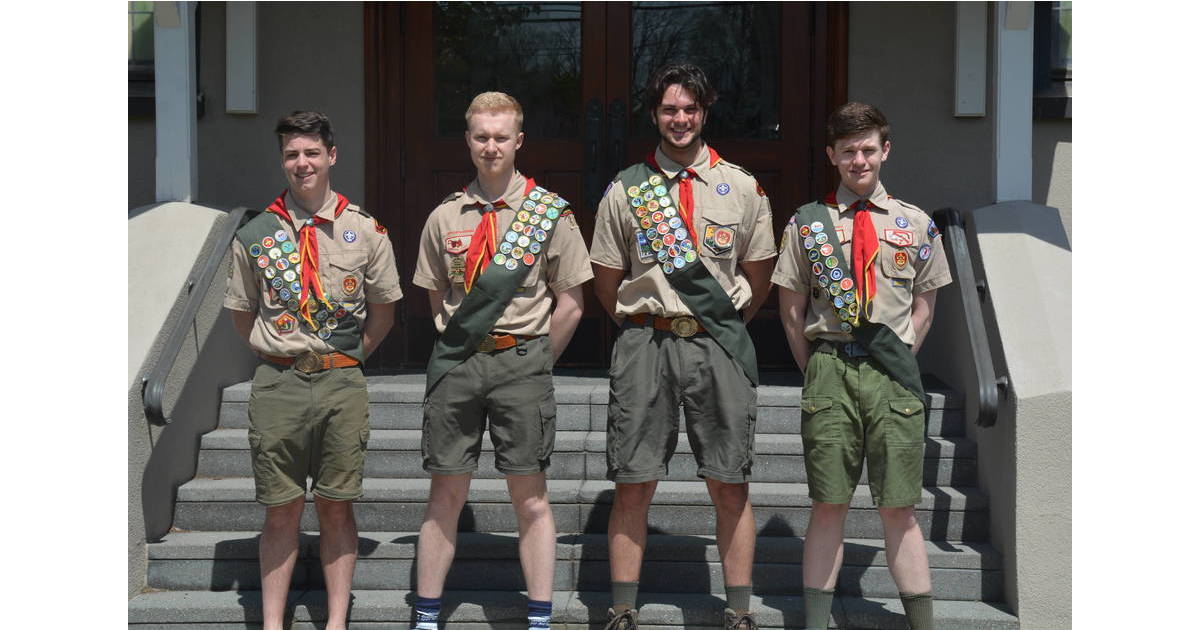 Four Summit Troop 67 Boy Scouts Honored with Eagle Scout Court of Honor ...