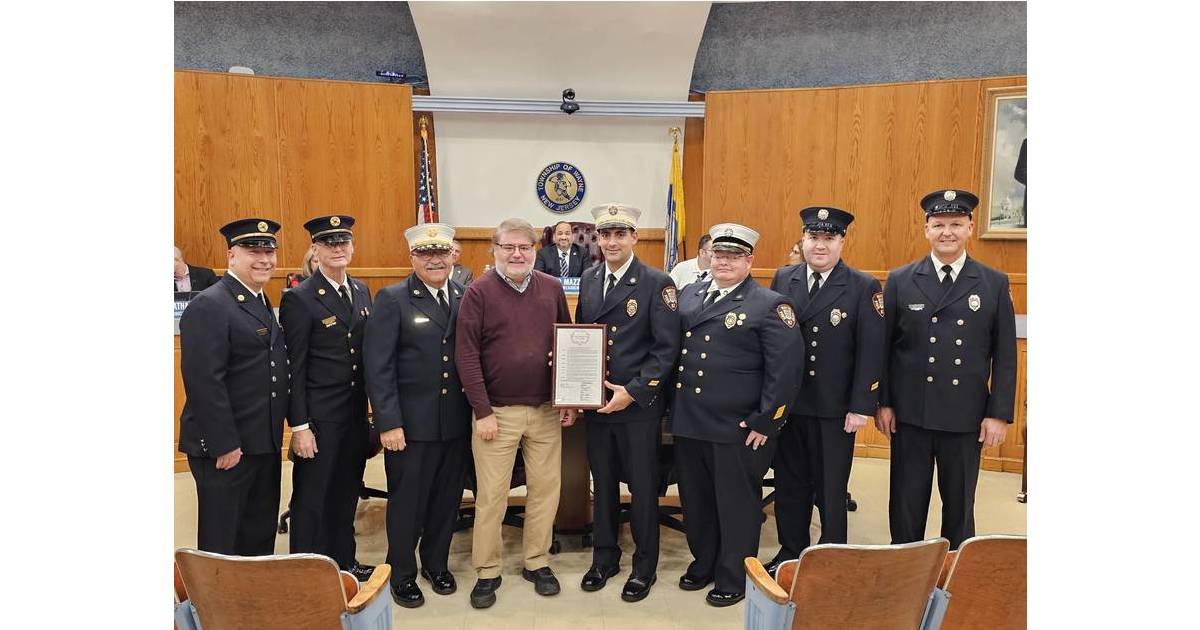 Wayne Council, Mayor Honor 100 Years of Service from Wayne Fire Company ...