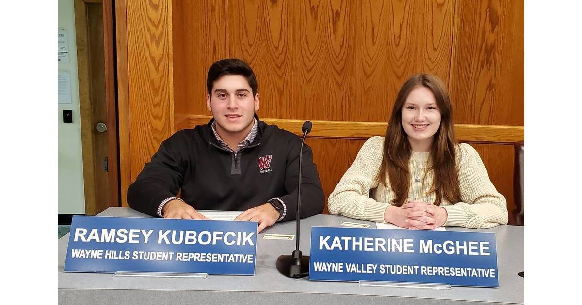Introducing the 2022-2023 Student Representatives to the Wayne Board of ...