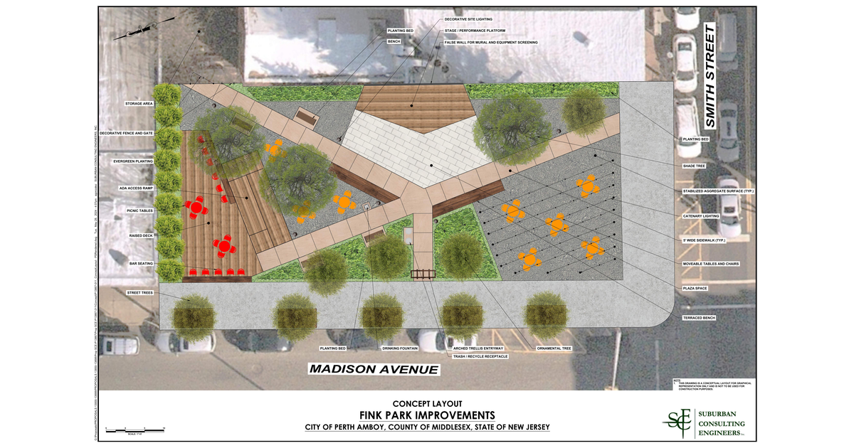 Perth Amboy Breaks Ground on Downtown Pocket Park | Raritan Bay, NJ ...