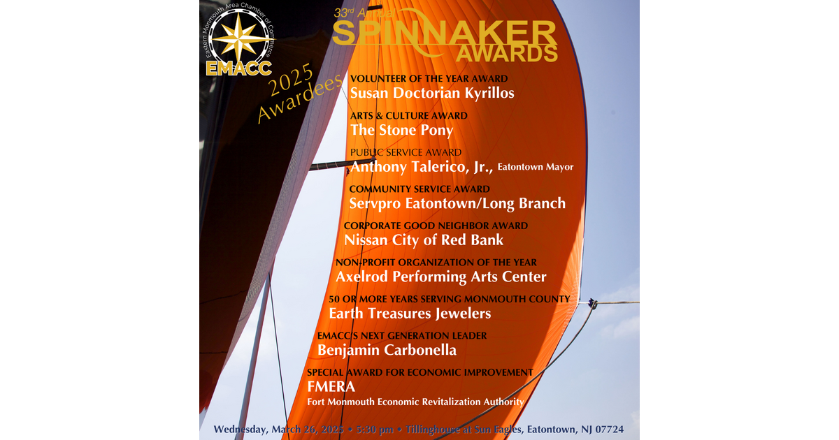 Eastern Monmouth Area Chamber of Commerce Celebrates the 33rd Annual ...