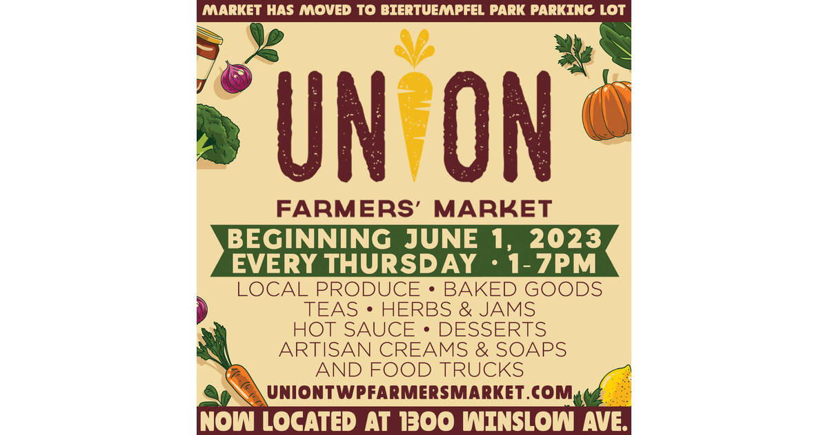 Union Farmers Market to Open June 1 | Union, NJ News TAPinto | TAPinto