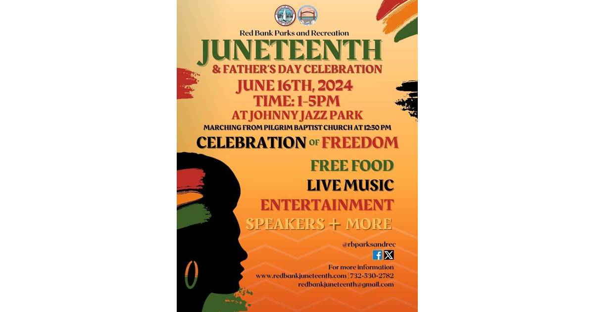 Red Bank Juneteenth Celebration: Community Celebration and Street Fair ...