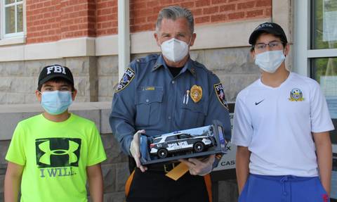 Sparta Boys Present Thank You Gift to Sparta Police Department | Sparta ...