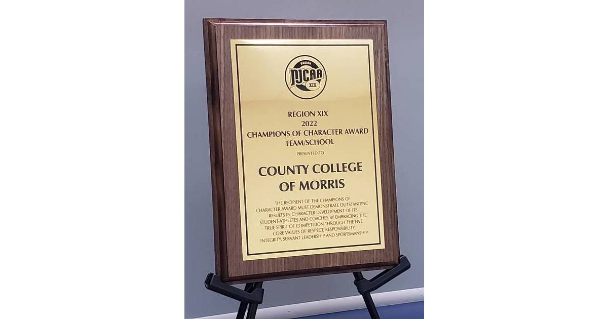 CCM Athletics Presented with Champions of Character Award Recognized ...