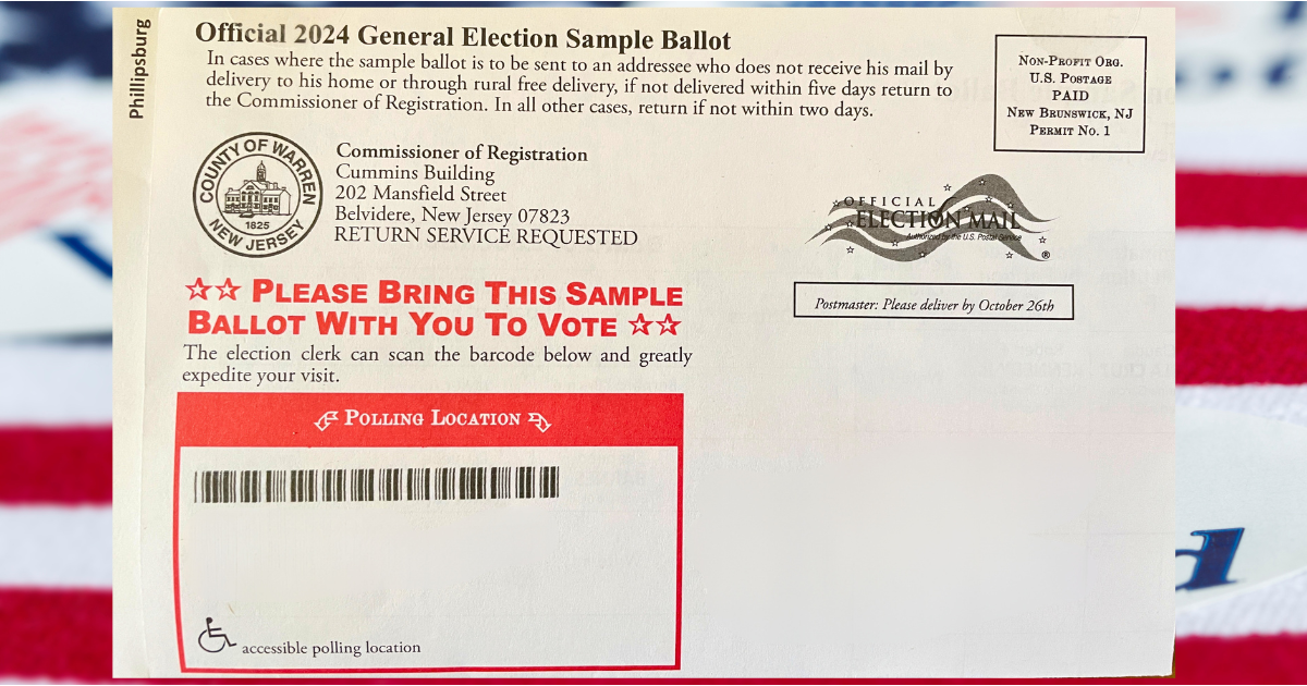 What Warren County Residents Should Know — Early Voting in NJ Begins ...