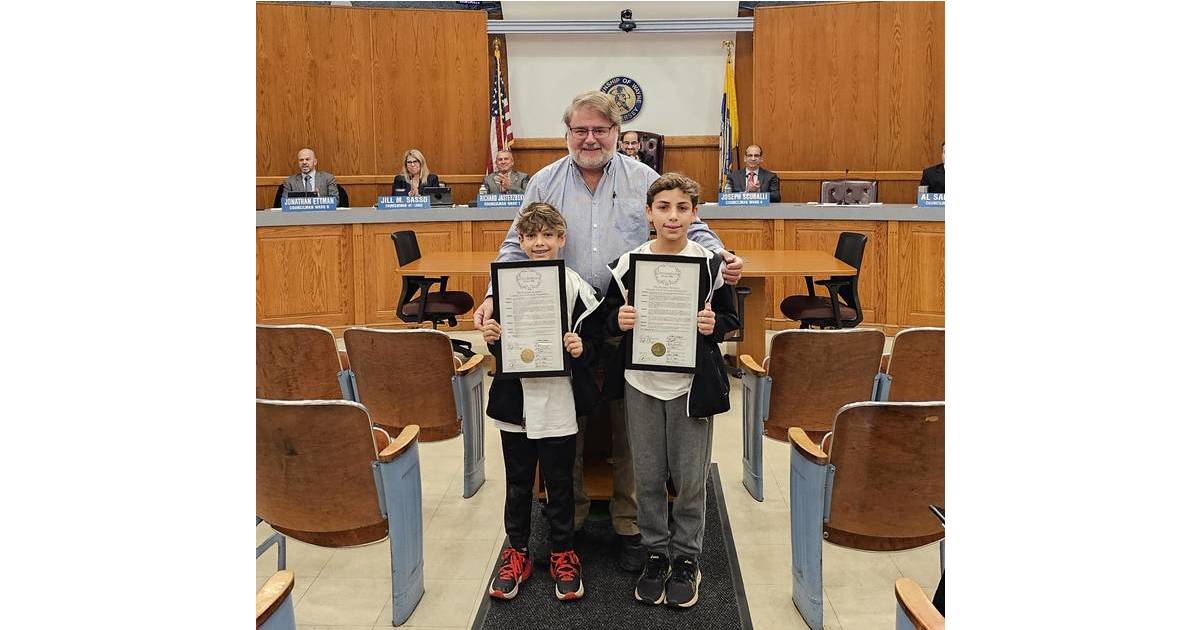 Two Wayne Brothers Honored by Mayor/Town Council for Competing in ...