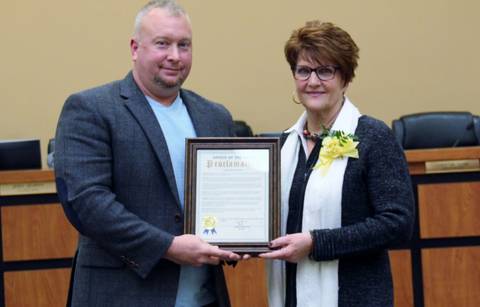 Sparta Township Council Presents Retiring Rec Director with ...
