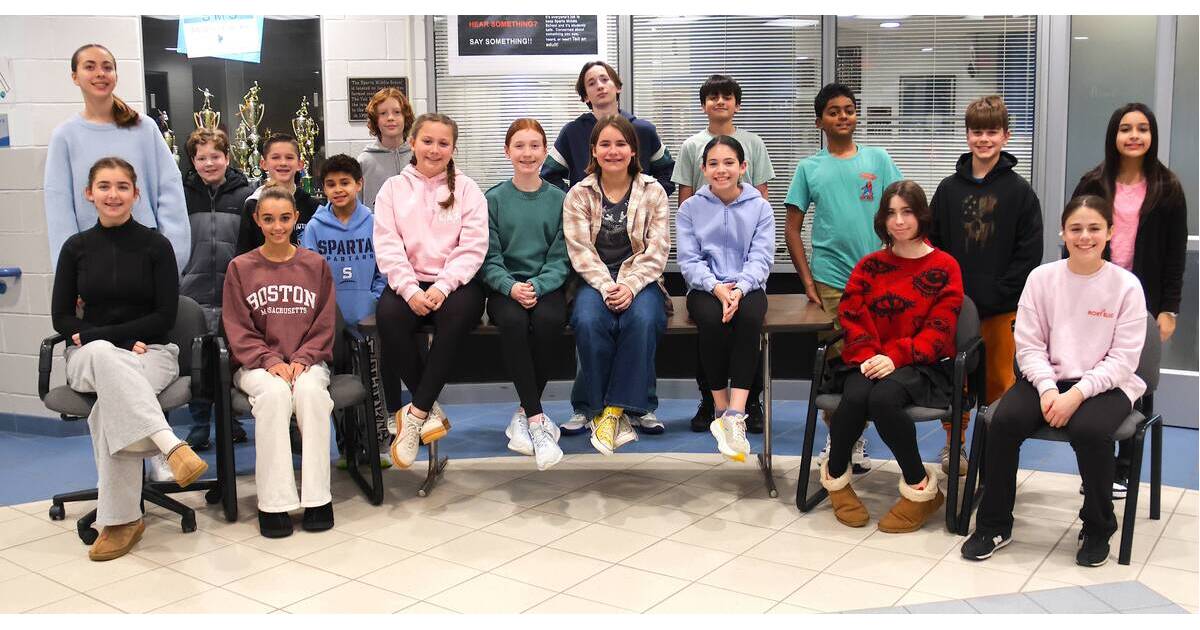 Sparta Middle School Announces the 2025-2026 Students of the First ...