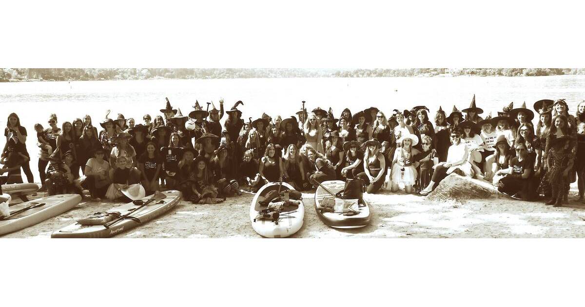 More than 100 Witches Paddle in Sparta to Support DASI | Sparta, NJ ...