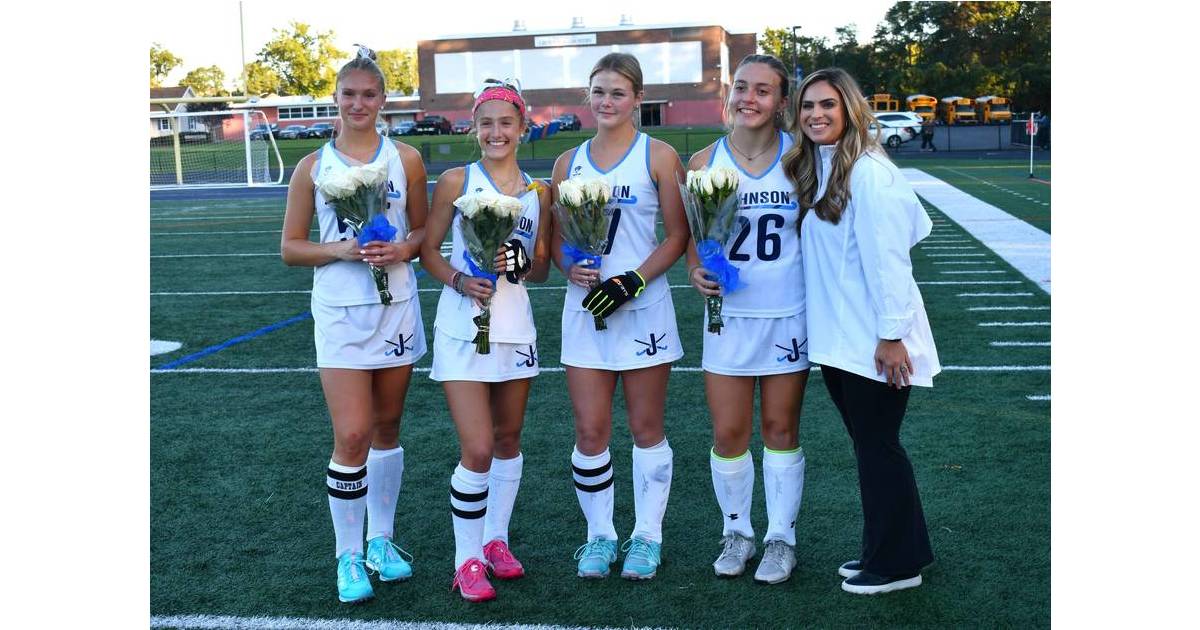 Johnson Field Hockey Celebrates Seniors, Defeats Livingston | Clark, NJ ...