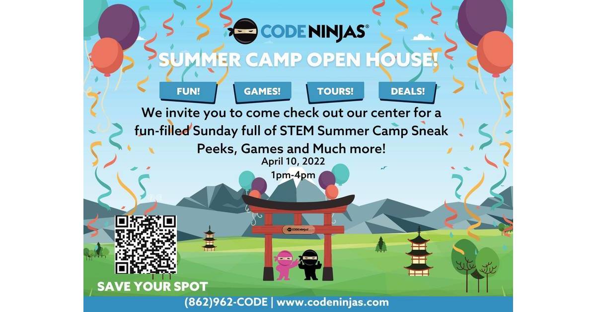 Code Ninjas Livingston to Host Summer Camp Open House on April 10 ...