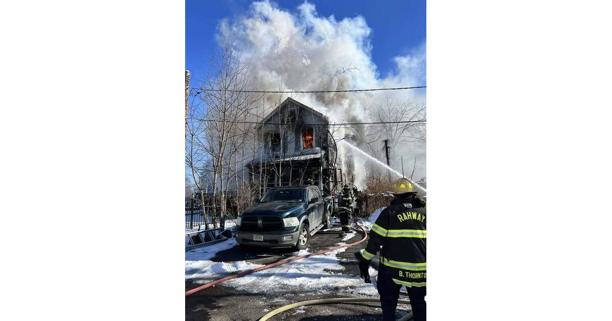 Rahway Resident Dies in Multi-Alarm House Fire | Rahway, NJ News ...