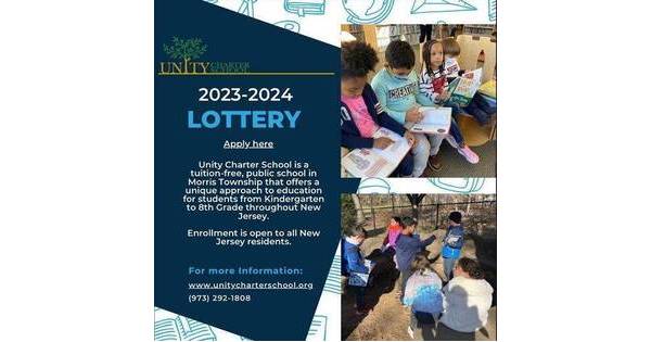 The Lottery for Unity Charter School 2023-34 School Year is Open ...