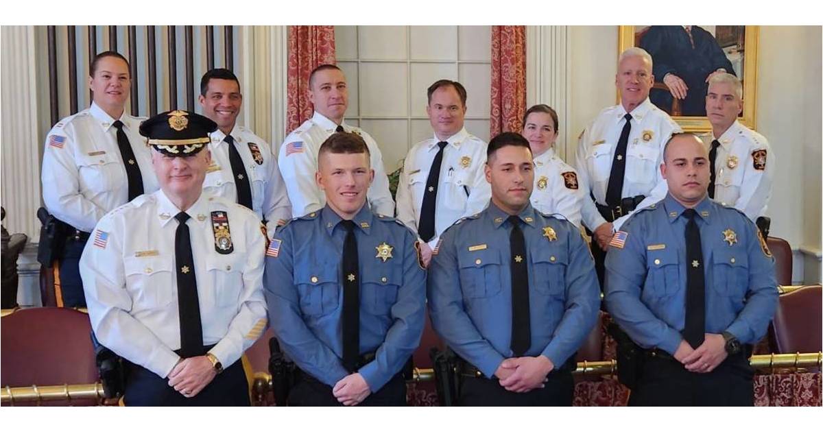 Morris County Sheriff's Office Swears in Three New Officers ...