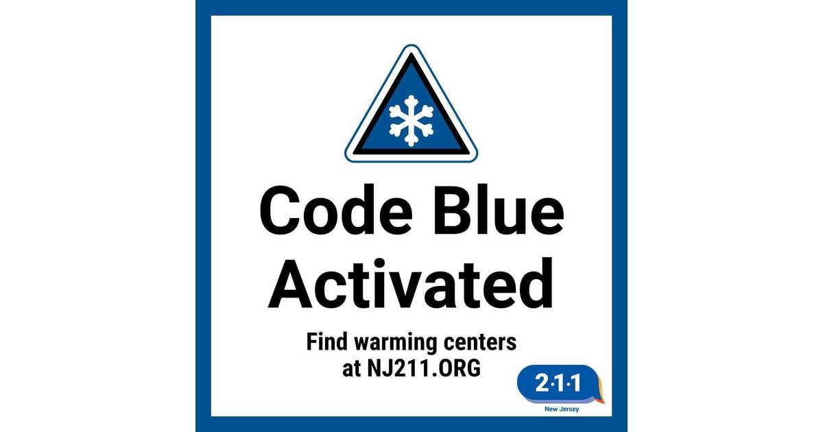 Code Blue Activated in Linden - Warming Center Locations in the City ...