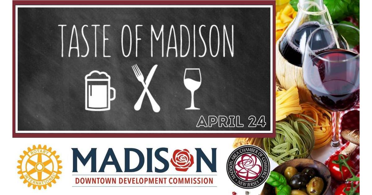 Sponsors Needed for the 2023 Taste of Madison | Madison, NJ News TAPinto