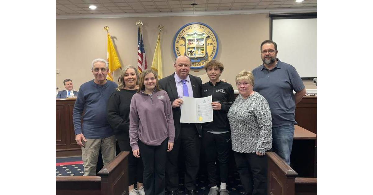 Dylan Mazzarella Receives Proclamation for Making National Selection ...