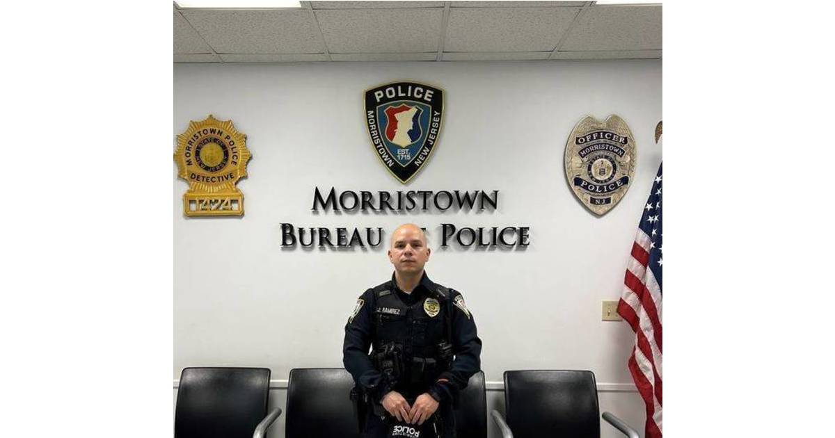 Morristown Police Welcomes New Officer Jorge Ramirez to Their Ranks ...