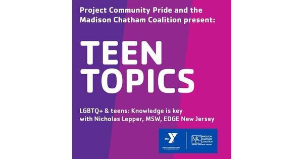 Teen Topics Are Back! Sign Up Now | Madison, NJ News TAPinto