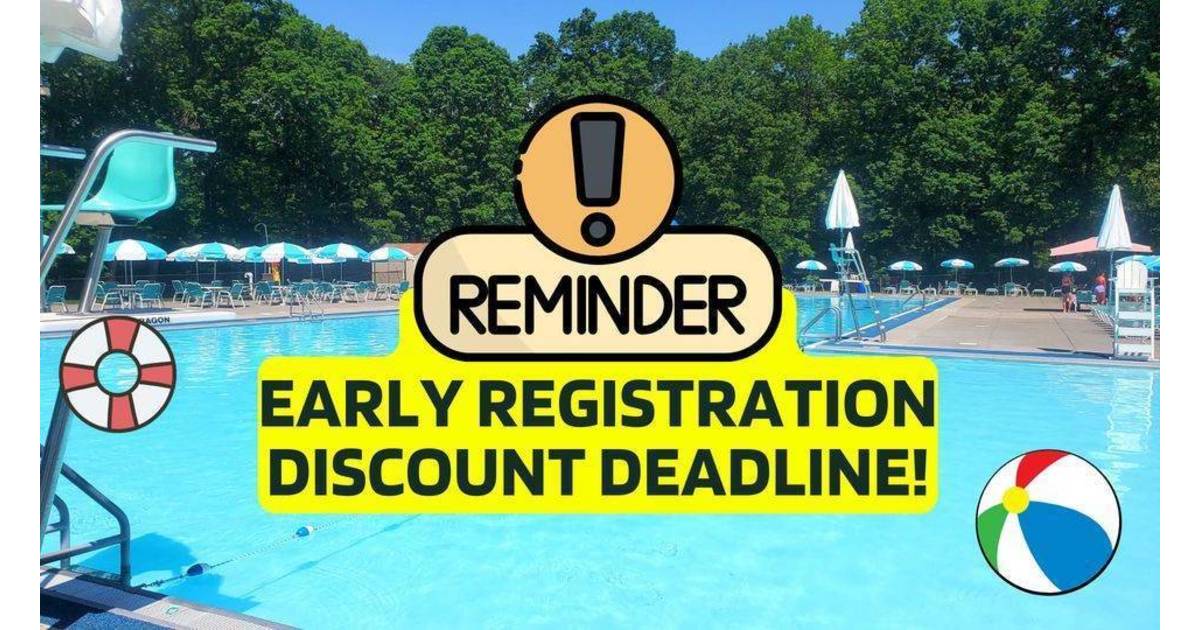 Deadline for Bee Meadow Pool Early Registration Discount is Monday ...