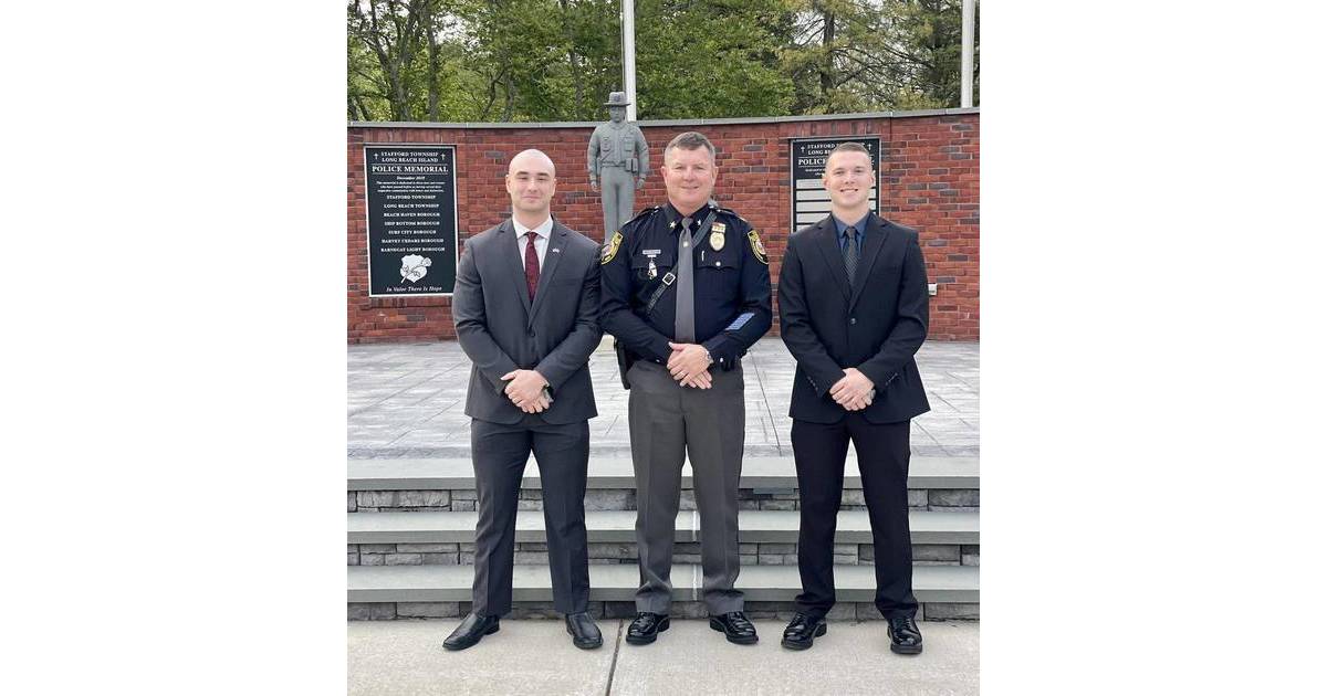 Stafford Township Police Welcome Two New Officers | Stafford/LBI, NJ ...
