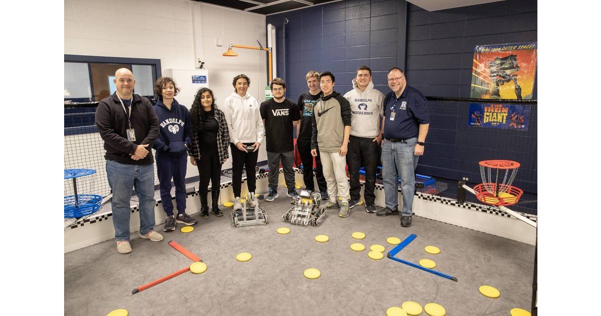 Randolph High School Robotics Students, Myra Bagga and John Hu, Rank ...
