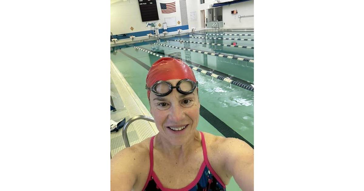 Bloomfield High Swim Coach Lenore Imhof Competes in a Triathlon to ...