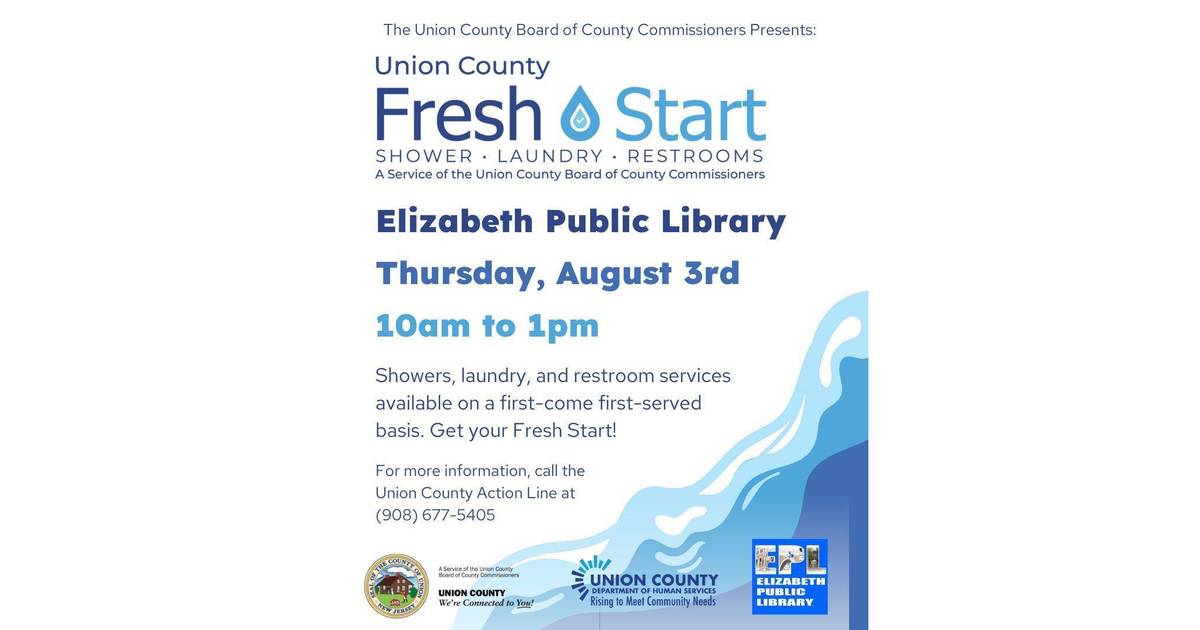 “Fresh Start” Returns to the Elizabeth Public Library with Onsite ...