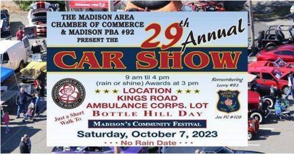 The Annual Madison Car Show is Saturday, October 7 | Madison, NJ News TAPinto | TAPinto