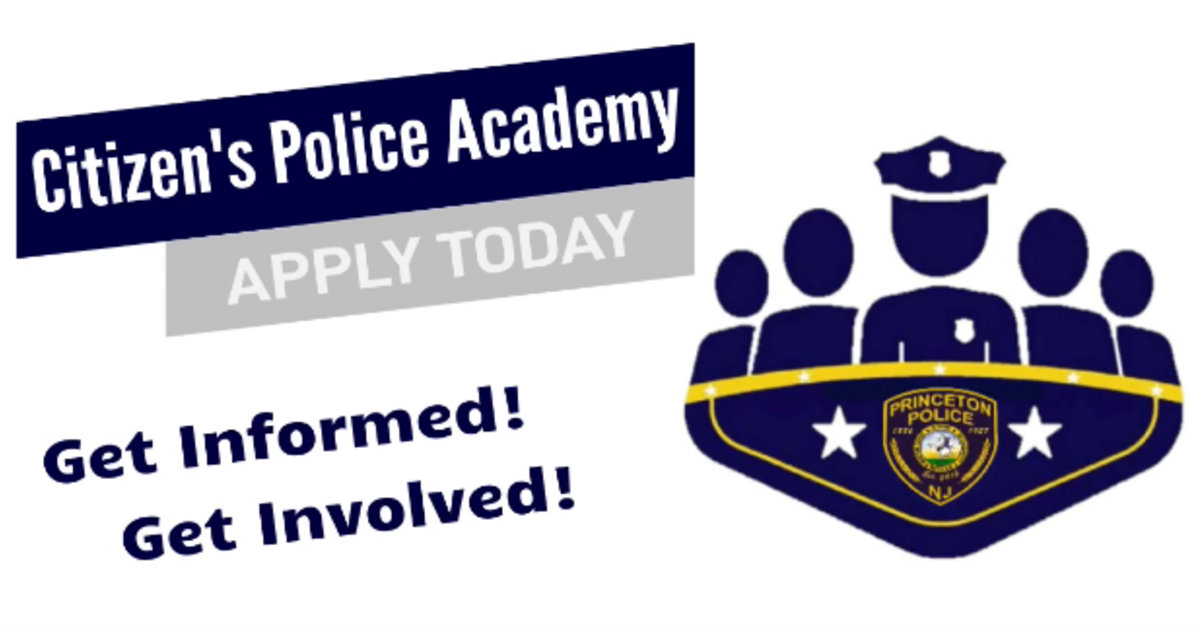 Princeton Police Invite Citizens to a Behind-the-Scenes Look at Law ...