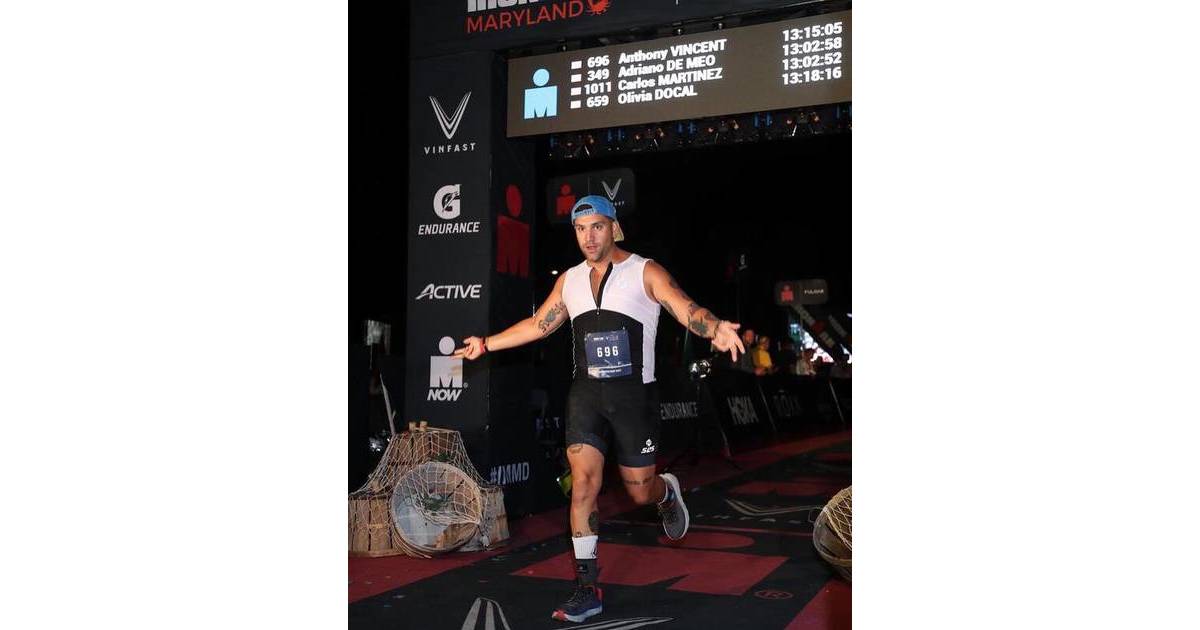 Stafford Township Police Officer Anthony Vincent Competes in His First ...