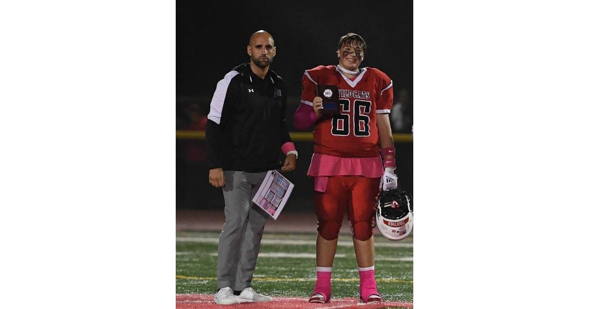 Football's Peter Urato Named Young Man of the Year for Whippany Park ...