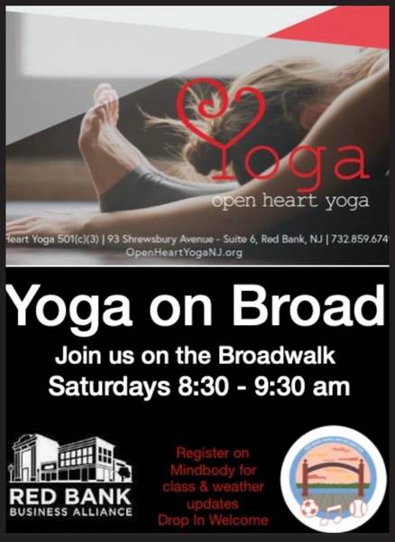 Yoga on Broad in Downtown Red Bank every Saturday | Red Bank, NJ News ...