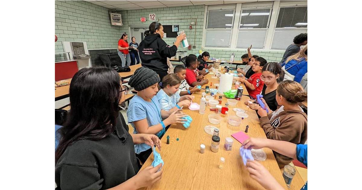 Family Paint & Slime Night Draws Large Crowd at Rahway's Franklin ...