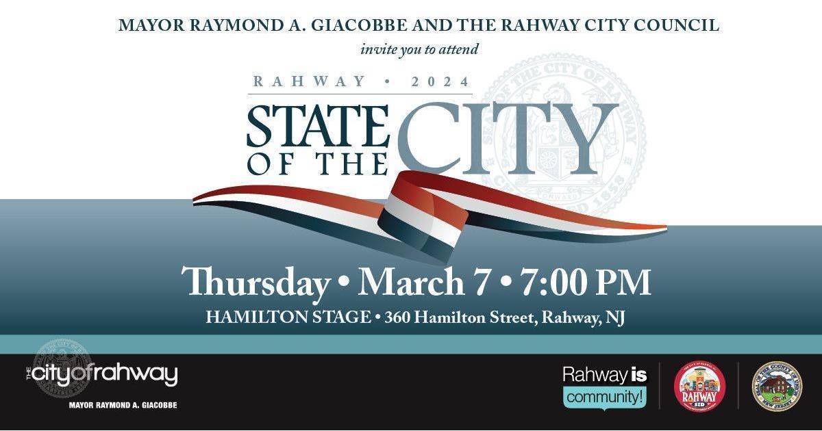 Rahway Mayor to Give State of City Address on March 7 | Rahway, NJ News ...