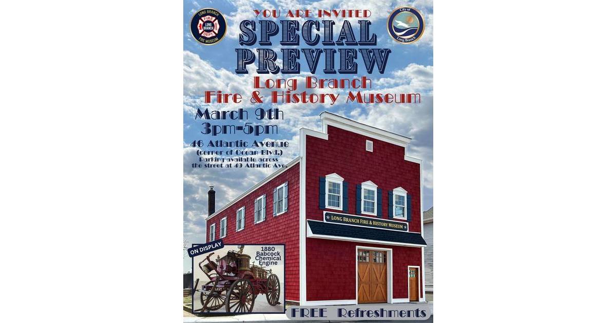 Special Preview of The Long Branch Fire & History Museum March 9th ...