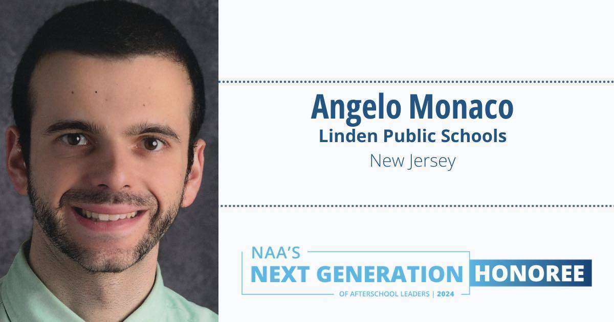 Angelo Monaco , Linden Public Schools Supervisor of Before/After School ...