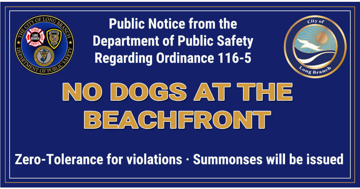 No Animals on the Beach, LBPD Issues 'Zero-Tolerance' Notice | Long ...