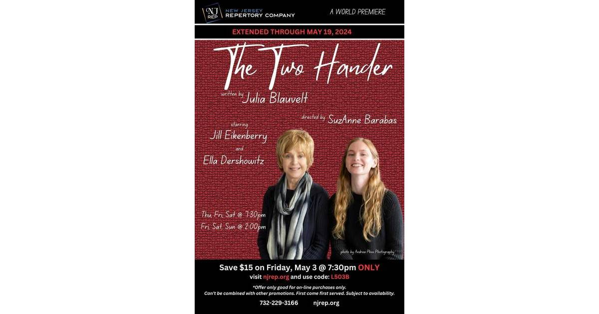 EXTENDED: The Two Hander at New Jersey Repertory Company | Long Branch ...