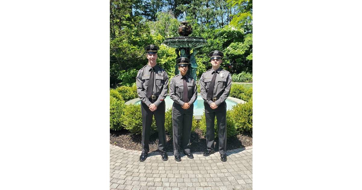 Readington Accepts Graduation for Three New Police Officers ...