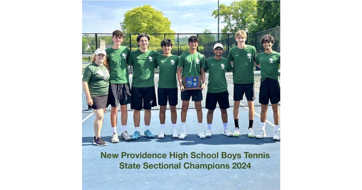 New Providence Boys Tennis Team Wins Back-to-Back State Sectional Championship | New Providence ...