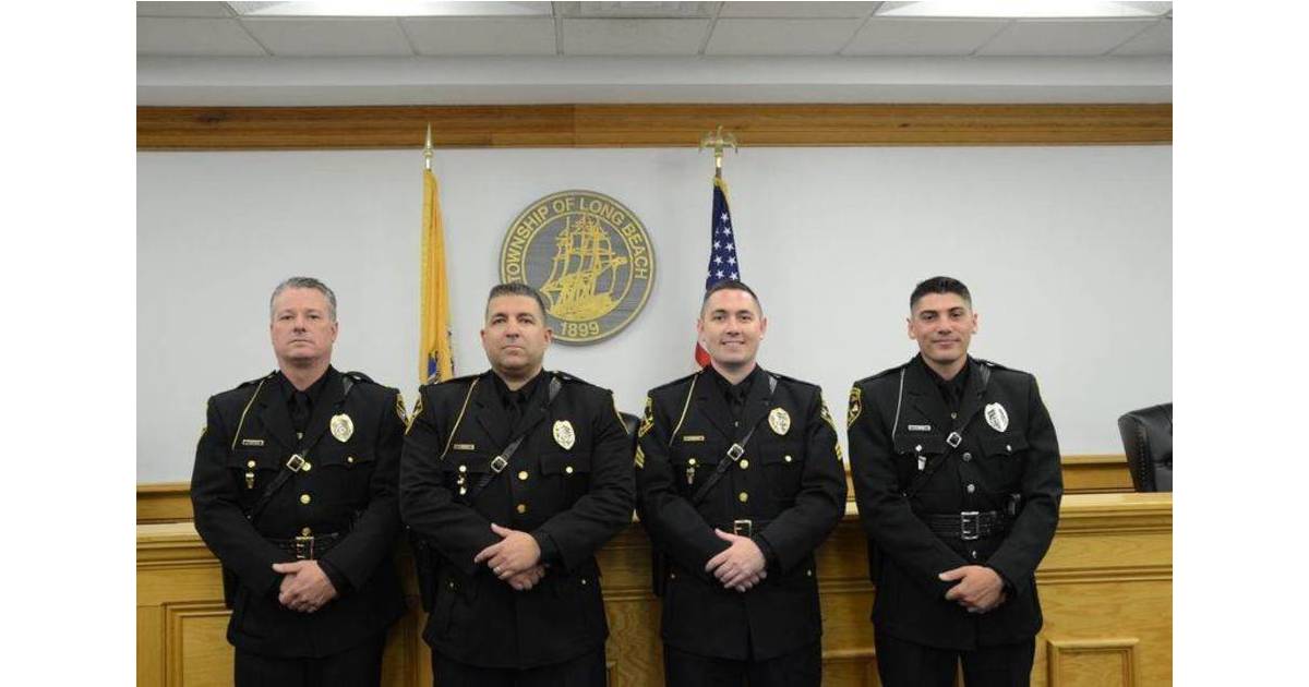 Promotions and New Hire: Long Beach Township Police Department Announce ...