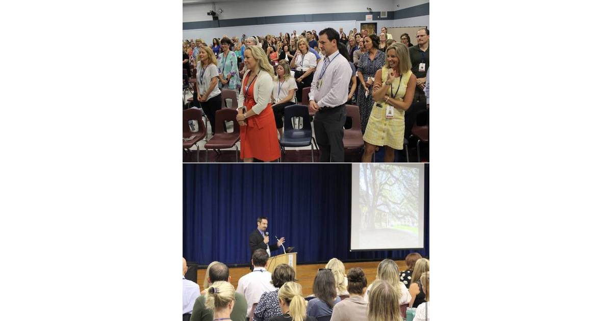 Special Recognition Revealed during Welcome Back to School Presentation ...