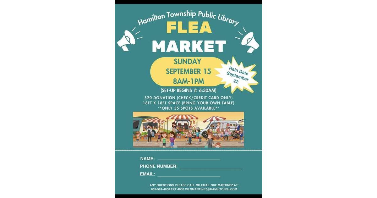 Vendor Spots Filling Fast for Hamilton Flea Market | Hamilton ...